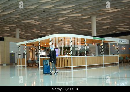 The new passenger terminal building, Bahrain International Airport ...