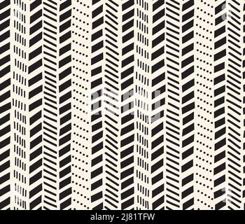 Monochrome striped pattern for modern minimalist design Stock Vector ...