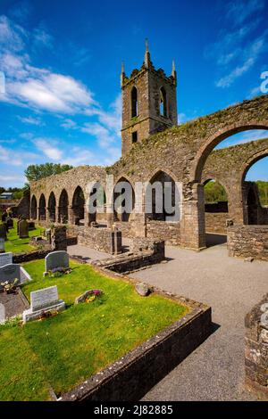 Ruins of Baltinglass Abbey, County Wicklow, Ireland Stock Photo - Alamy
