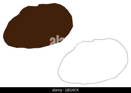 Tong island (New Guinea, Pacific Ocean, Bismarck Archipelago, Admiralty ...