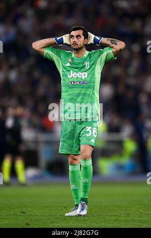 Mattia Perin of Juventus FC looks on prior to the Serie A football ...