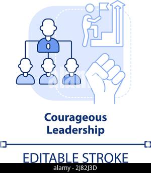Leadership soft blue concept icon Stock Vector Image & Art - Alamy