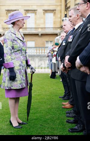 The Princess Royal meets veterans at the Not Forgotten Association ...