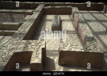Valencia Spain ancient roman thermae baths Stock Photo - Alamy