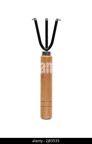 Rake isolated on white background Stock Photo - Alamy