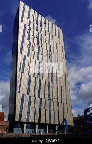 Axis Tower. Manchester, UK Stock Photo - Alamy