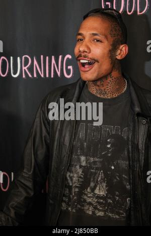 Boo Johnson arrives at the premiere of "Good Mourning" held at The ...