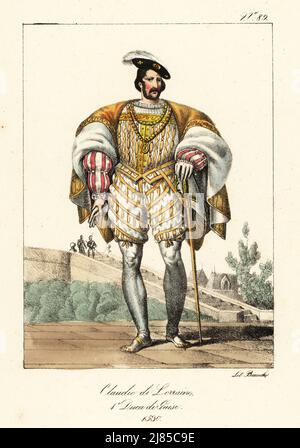 CLAUDE DE LORRAINE/GUISE Stock Photo - Alamy