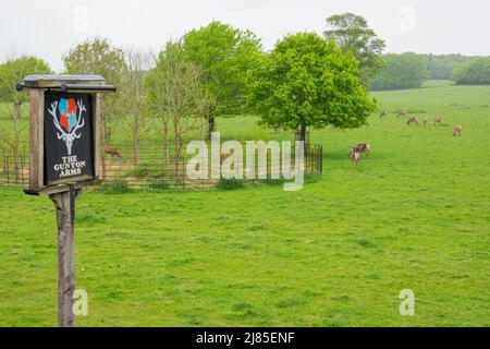 The Gunton Arms, Norfolk Stock Photo - Alamy