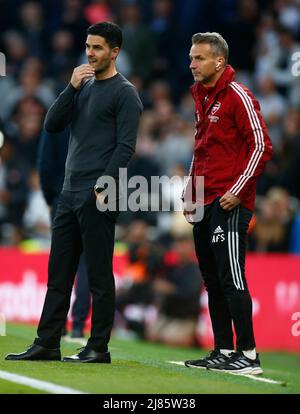 Arsenal Assistant manager Albert Stuivenberg during the Premier League ...