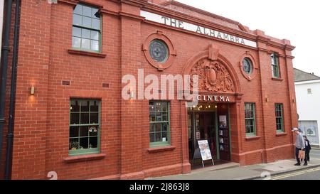 The Alhambra Cinema Keswick Lake District UK Stock Photo - Alamy