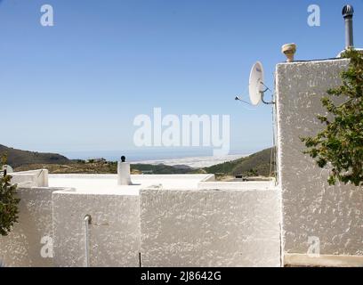 Panoramic and white facades in Enix, Almería, Spain, Europe Stock Photo ...