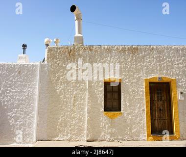 Panoramic and white facades in Enix, Almería, Spain, Europe Stock Photo ...