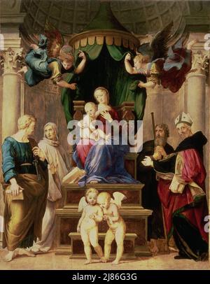 CRUCIFIXION OF CHRIST by Raphael (1483-1520 Stock Photo - Alamy