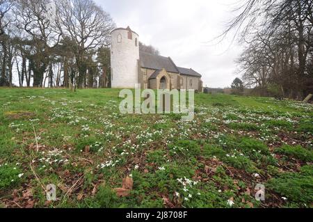 St Nicholas church, West Lexham, Norfolk, England, UK Stock Photo - Alamy