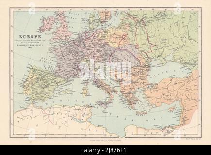 NAPOLEONIC EUROPE. French Revolution 1793- Bonaparte's abdication 1815 ...