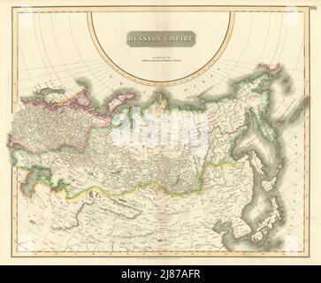 "Russian Empire". Russia in Asia & Europe. Siberia. THOMSON 1830 old ...