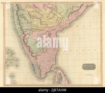 BRITISH INDIA S. Coromandel & Malabar Coasts. Madras (Chennai) Mysore ...