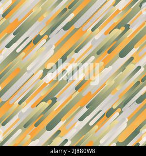 Seamless funky pill shaped gradient lines surface pattern design for ...