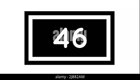 Numbers counting up 4k Stock Photo - Alamy
