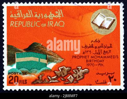 Kaaba in Mecca, postage stamp, Saudi Arabia, 1983 Stock Photo - Alamy