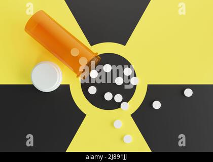 Potassium Iodide Pills - Treatment for Radiation Exposure (Iodine ...