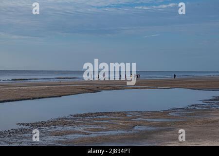 View of Pantai Beserah Beach near the City of Kuantan in Pahang ...