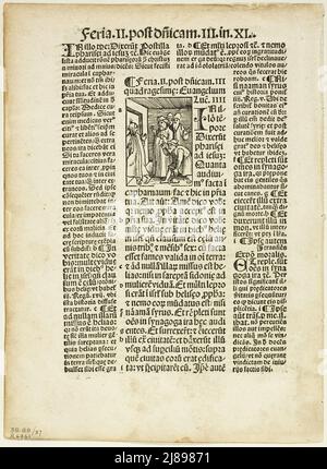 Illustration from Postilla by Parisienses Guillermus, plate 37 from ...