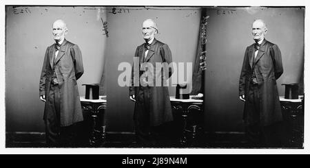 Hon. Isaac Newton Arnold, a political figure and aide to Colonel Hunter ...