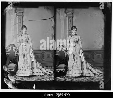 First Lady Julia Grant, 1865-1880. Grant, Mrs. U.S., between 1865 and ...