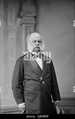 Union Army General Ambrose E. Burnside and Staff Officers, Portrait ...