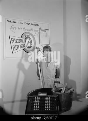 Ella Watson, a government charwoman in Washington, D.C., is captured in ...