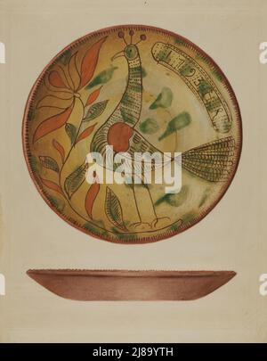 Plate, c. 1940 Stock Photo - Alamy