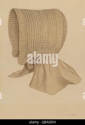 Quaker Bonnet, c. 1937 Stock Photo - Alamy