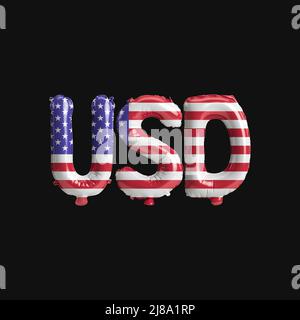 Typography of The USA States Name Colorful Handwriting Illustration on ...