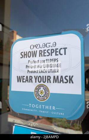 Entering Cherokee Nation sign Oklahoma. USA Stock Photo - Alamy