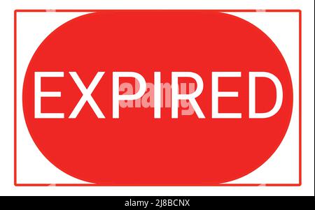 expired logo for stamps of expired goods Stock Vector Image & Art - Alamy