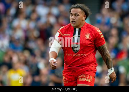 David Ainu'u of Stade Toulousain during the EPCR Champions Cup match ...