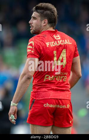 Juan Cruz Mallia during the French Top 14 rugby union final match Stade ...