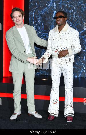Charlie Heaton and Caleb McLaughlin Stock Photo - Alamy