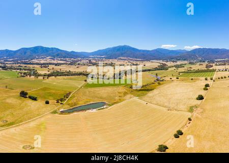 Kiewa Valley Views in Australia Stock Photo - Alamy