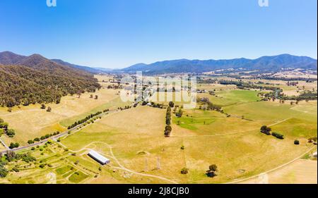 Kiewa Valley Views in Australia Stock Photo - Alamy