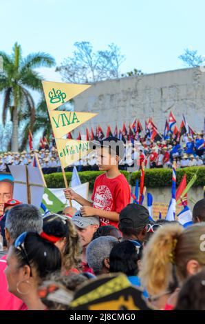 May Day Celebration, Santa Clara, Cuba Stock Photo - Alamy