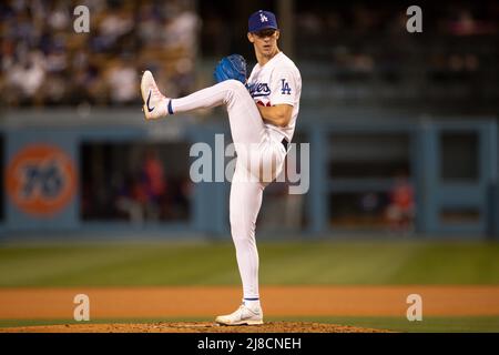 Philadelphia Phillies pitcher Walker Buehler in action a baseball game ...