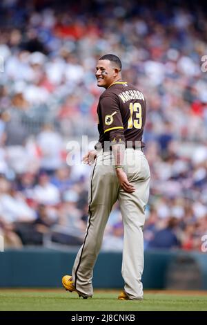 ATLANTA, GA - MAY 13: Atlanta Braves shortstop Nick Allen (2) during ...