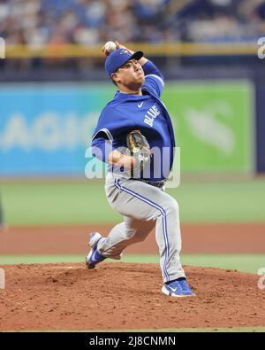 Toronto Blue Jays pitcher Hyun Jin Ryu during a baseball game against ...