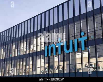 Mountain View, CA, USA. May 2, 2022. Editorial Use Only, 3D CGI. Intuit ...