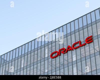 Austin, TX, USA. May 2, 2022. Editorial Use Only, 3D CGI. Oracle ...