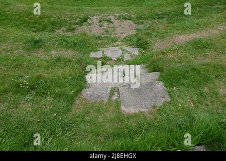 Indian Queens Methodist Preaching Pit, Cornwall, England, UK Stock ...