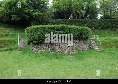 Indian Queens Methodist Preaching Pit, Cornwall, England, UK Stock ...